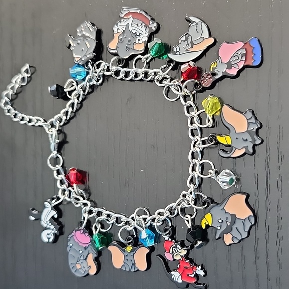 Disney | Jewelry | Disneys Dumbo Inspired Charm Bracelet | Poshmark